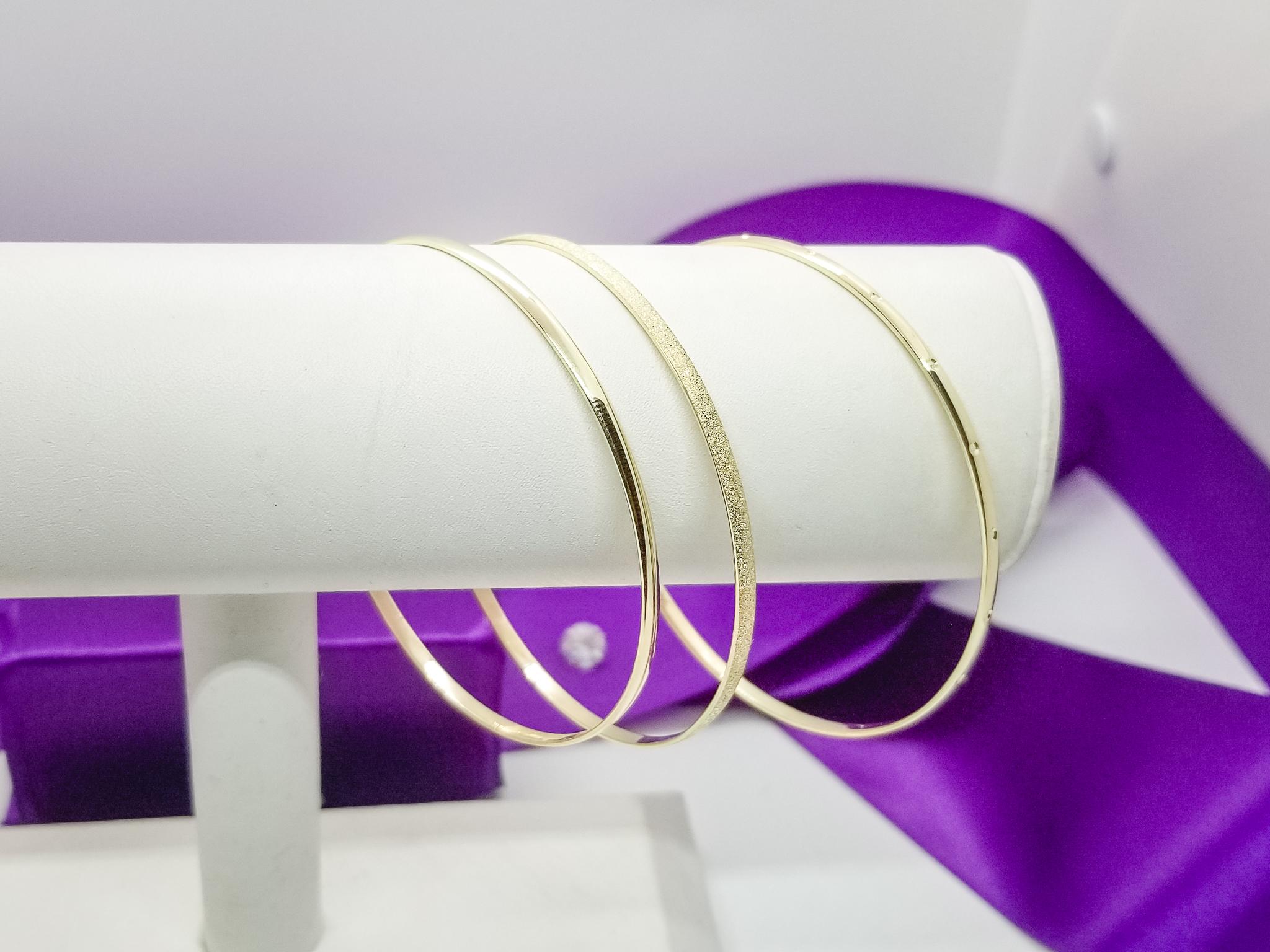 SET 3 BRATARI ARABEASTI FIXE DIN AUR 14K FATI 230 (1 Bratara Lucioasa ...